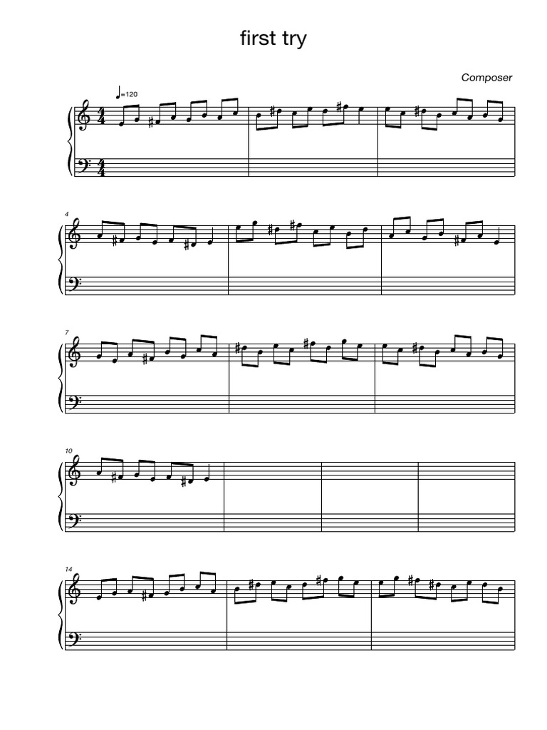 First Try | PDF