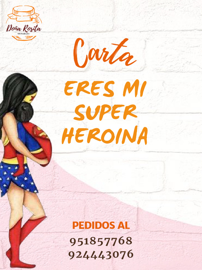Eres Mi Super Heroina | PDF | Postres | Cocina occidental