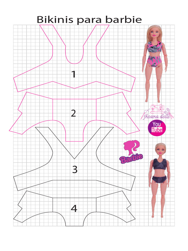 Bikinis para Barbie | PDF