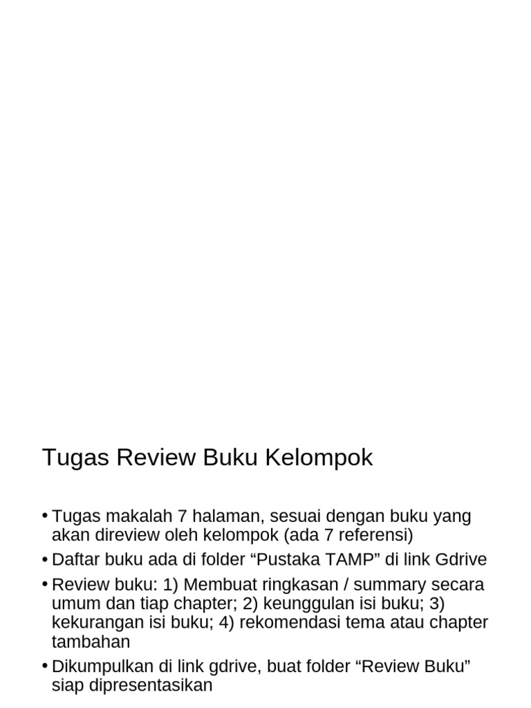 Tugas Review Buku | PDF