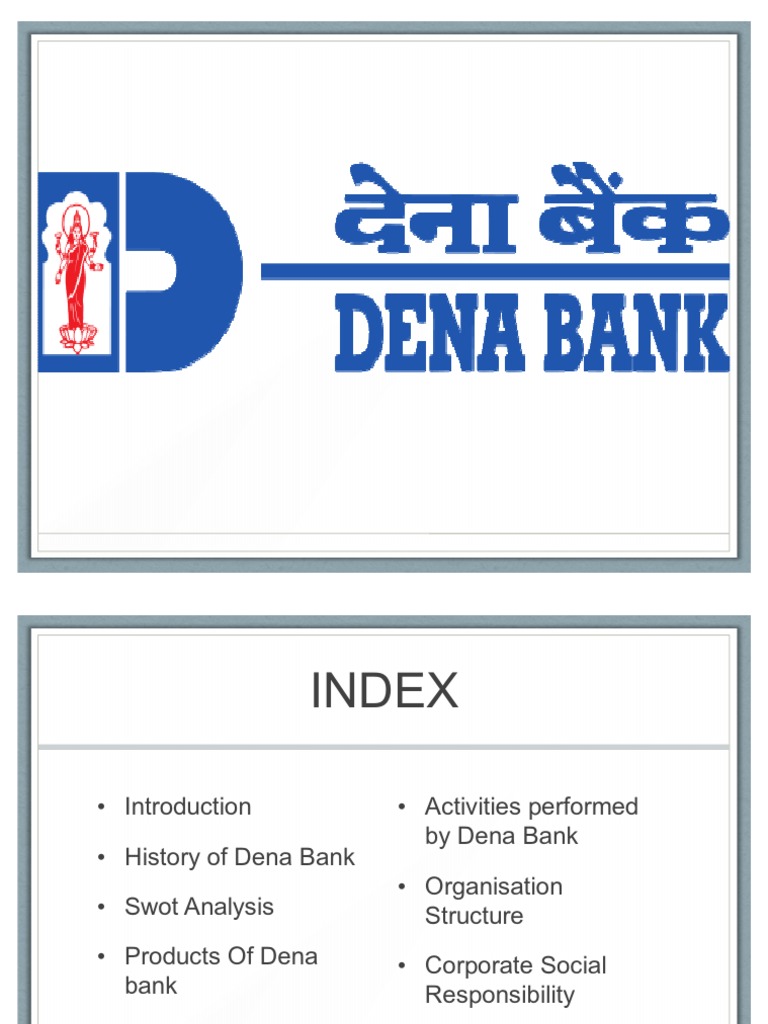 Dena Bank Final | PDF
