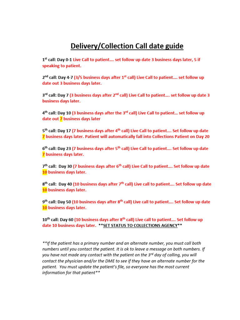 Support-Collections Patient Script 2023 | PDF | Social Science | Law