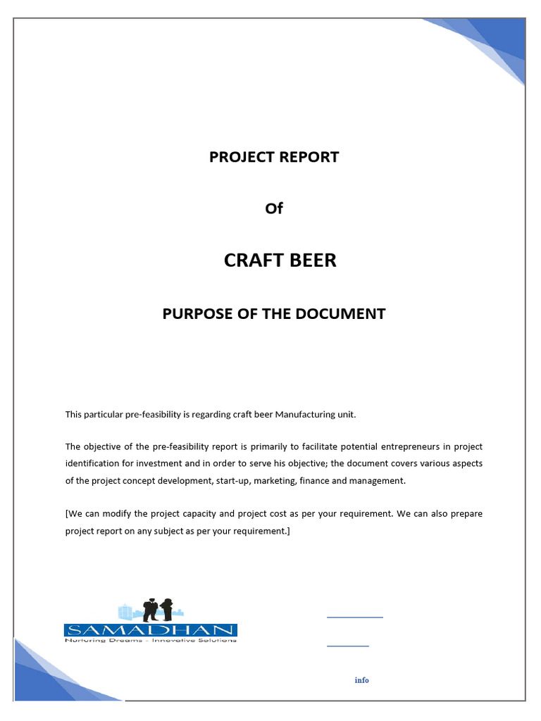 Craft Beer | PDF | Brewing | Beer