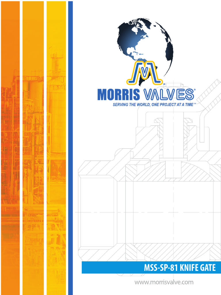 Mss SP 81 Knife Gate Webag19 | PDF | Valve | Actuator