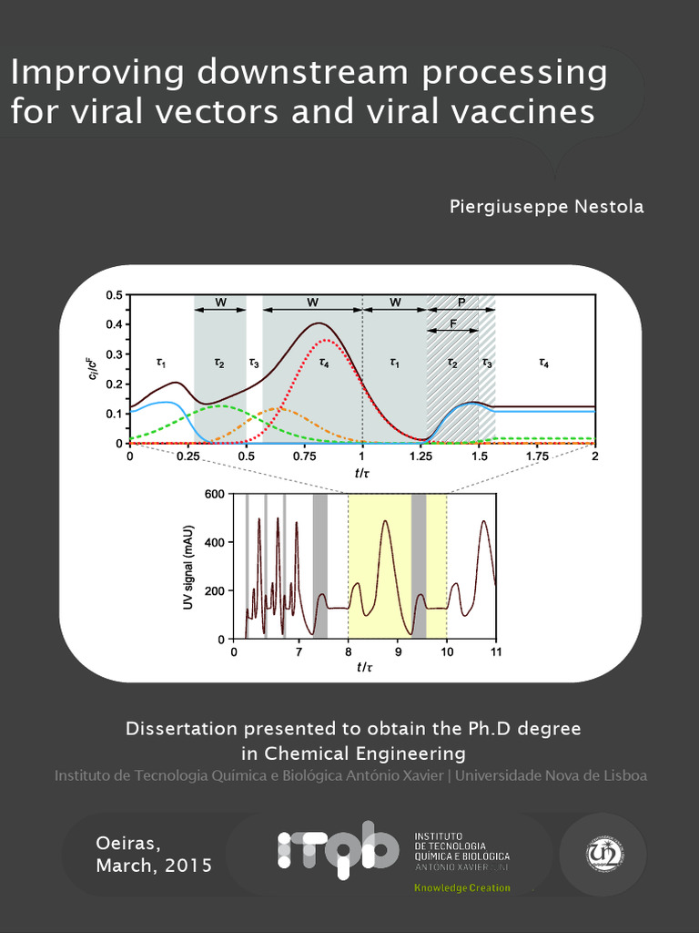PHD Thesis Nestola Final Version | PDF | Chromatography | Vaccines