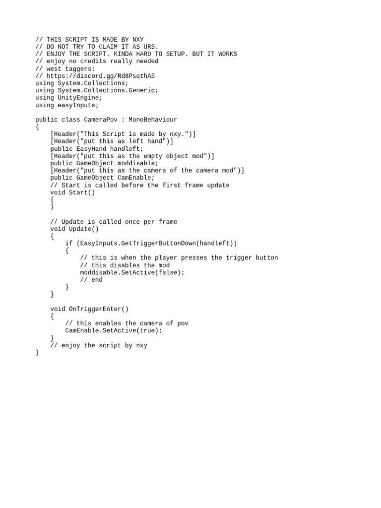 CameraPov Cs | PDF | Games & Activities | Technology & Engineering