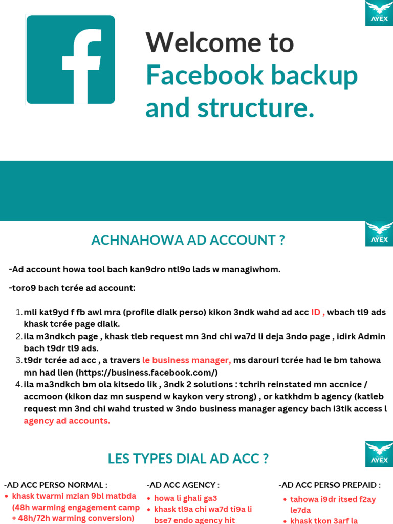 EcomAyexCours Seance FBStructureAndBackup 30-03-2024 | PDF | Computers