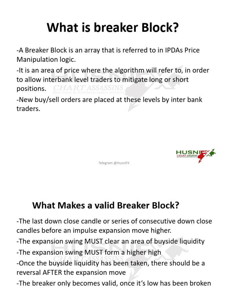 Understanding Breaker Blocks in Trading | PDF | Law
