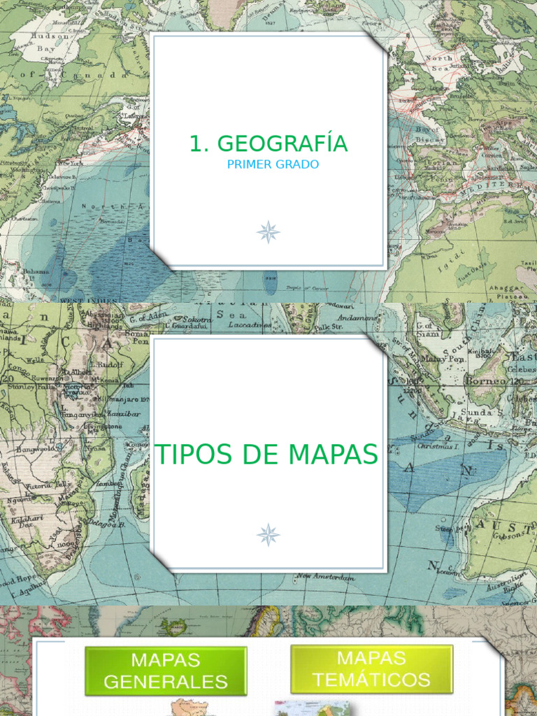 Tipos de Mapas | PDF | Ciencias sociales | Historia