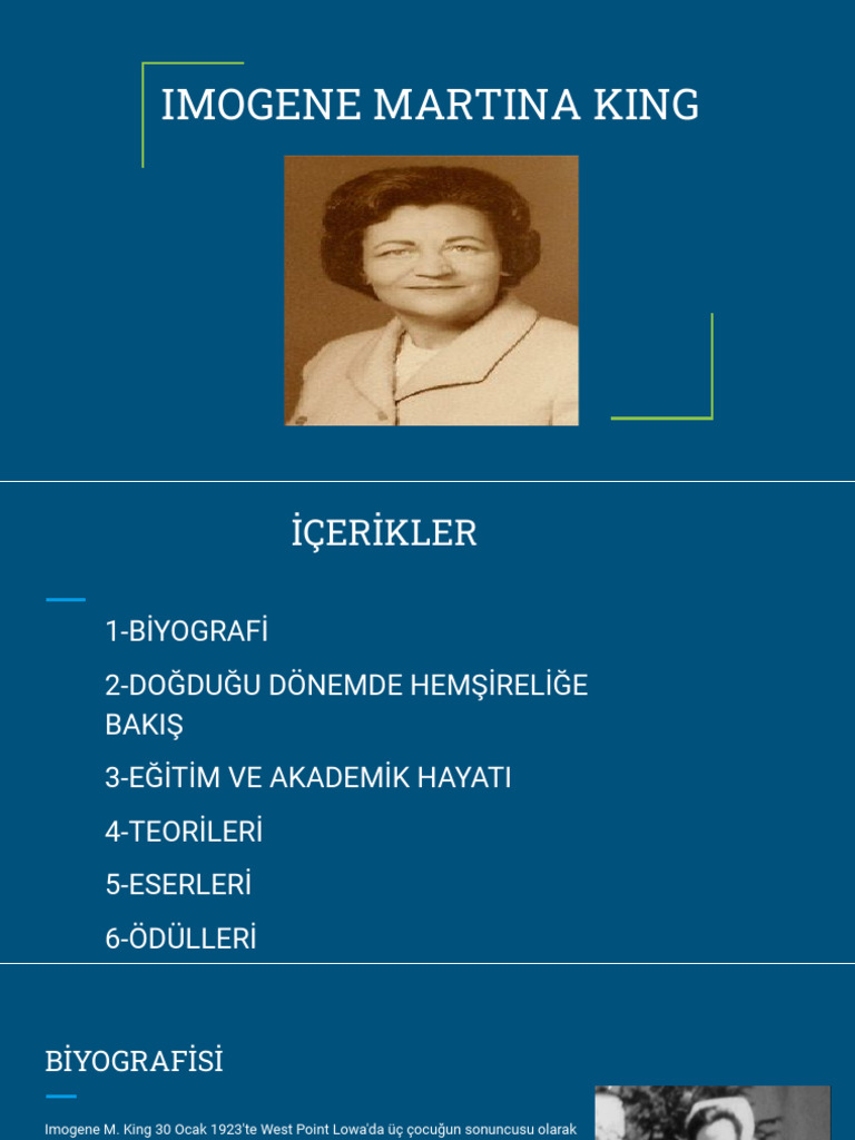 Imogene M King | PDF