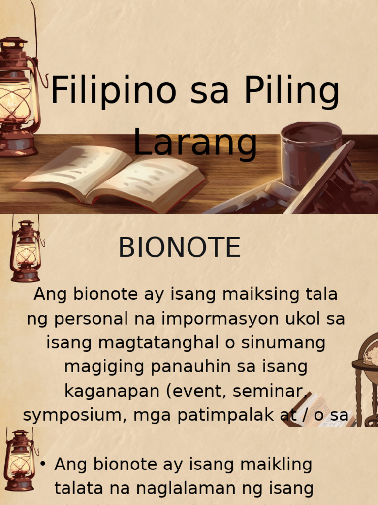 BIONOTE | PDF