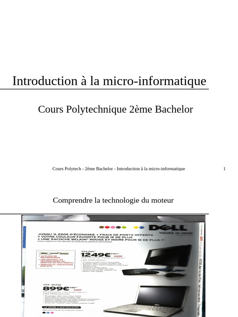 Introduction Micro in Format I Que Polytechnique | PDF | Transistor à effet de champ à grille ...
