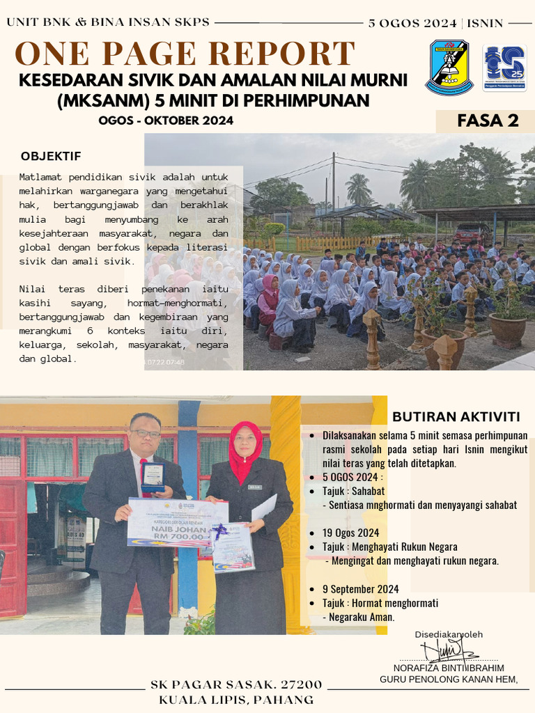 Opr Sivik 5 Minit Fasa 2 | PDF