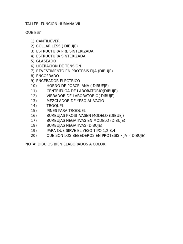 Taller Final Funcion Vii | PDF