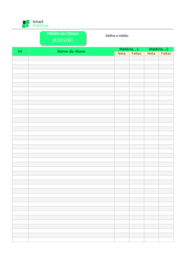 Planilha de Notas de Alunos Excel Download SD | PDF | Computadores Planilha de Notas de Alunos Excel Download SD | PDF | Computadores