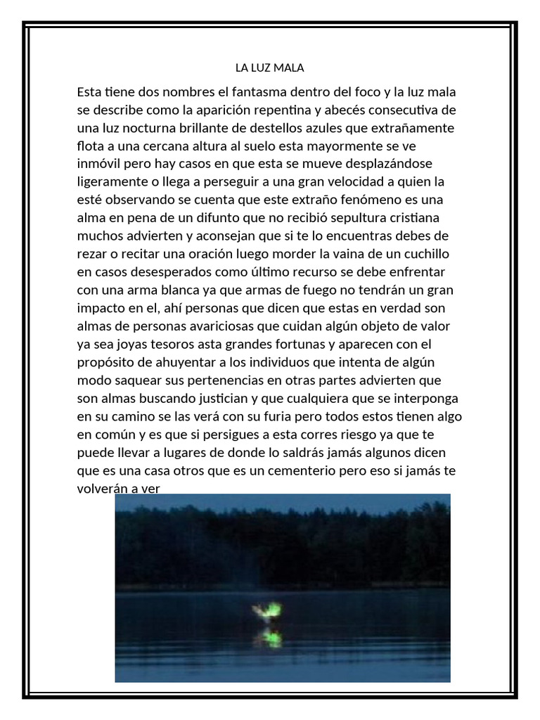 La Luz Mala | PDF | Imperio Inca | Demonios