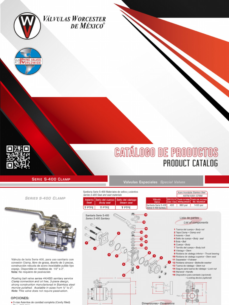 Válvula Series-44-Clamp | PDF