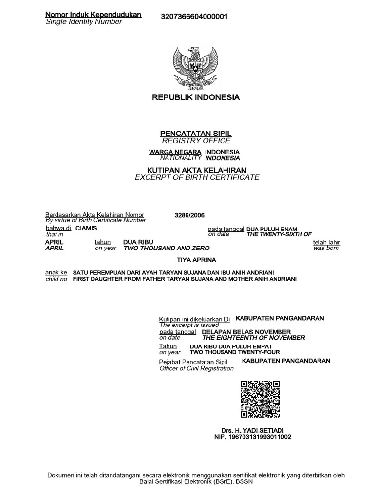 Bakak - Tiya Aprina | PDF