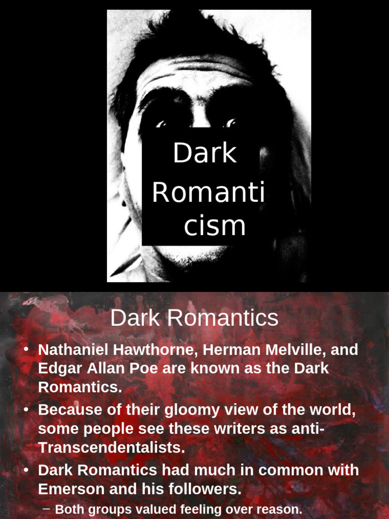 Dark Romanticism and Key Authors | PDF | Romanticism | Nathaniel Hawthorne