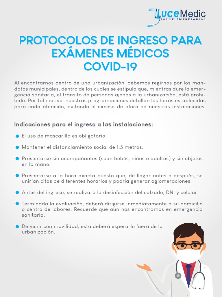 Protocolo de Ingreso - Mapa | PDF