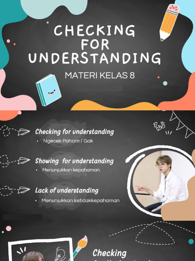 Checking & Showing For Understanding | PDF