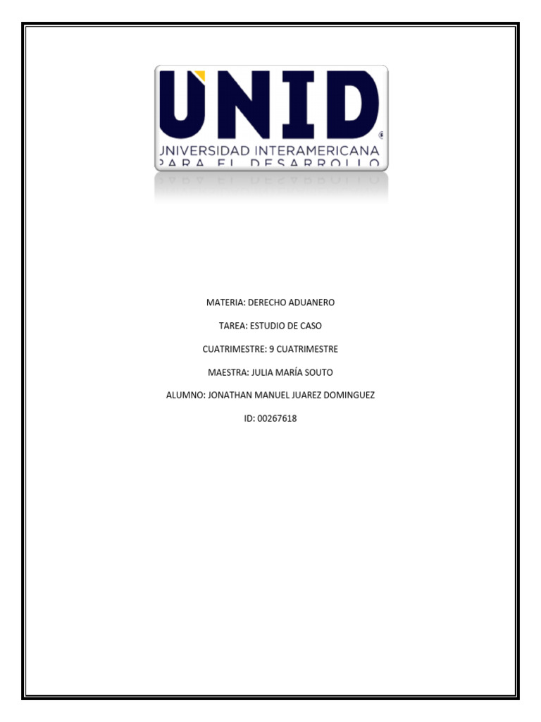 Juarez Jonathan A5 | PDF | México | El comercio internacional