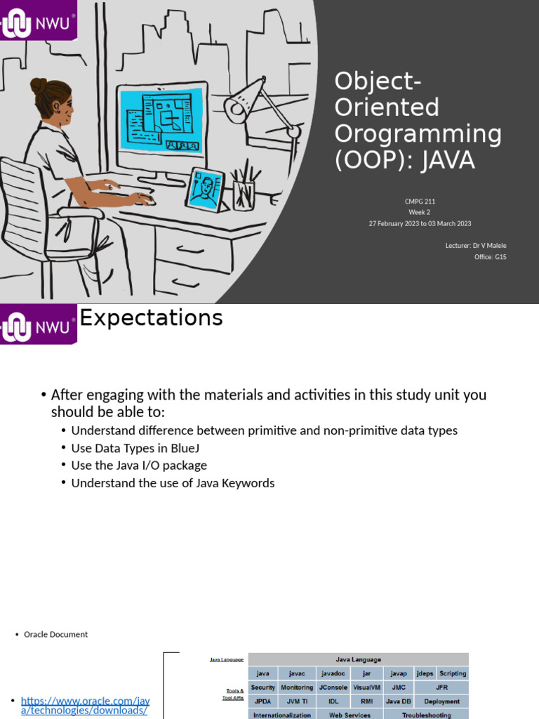Java OOP: Data Types & Variables Guide | PDF | Class (Computer Programming) | Data Type