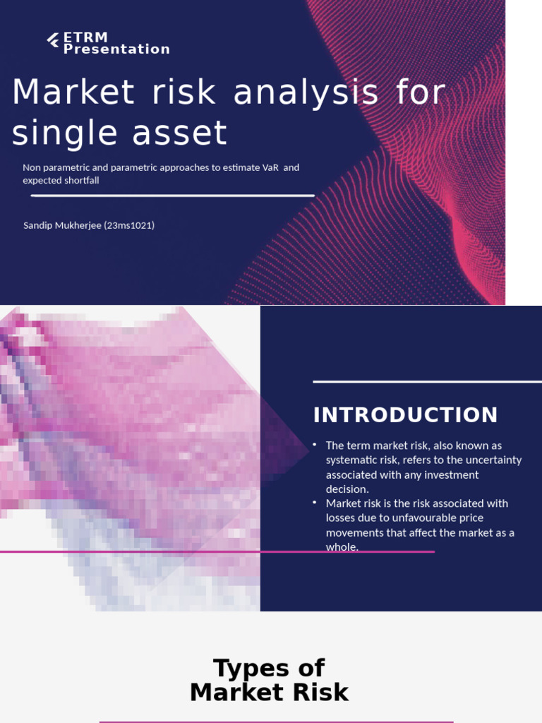Market Risk Analysis VaR Expected Shortfall Presentation | PDF | Value At Risk | Risk