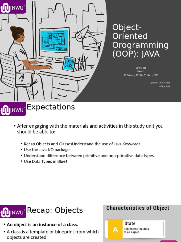 Java OOP Concepts and I/O Basics | PDF | Class (Computer Programming ...