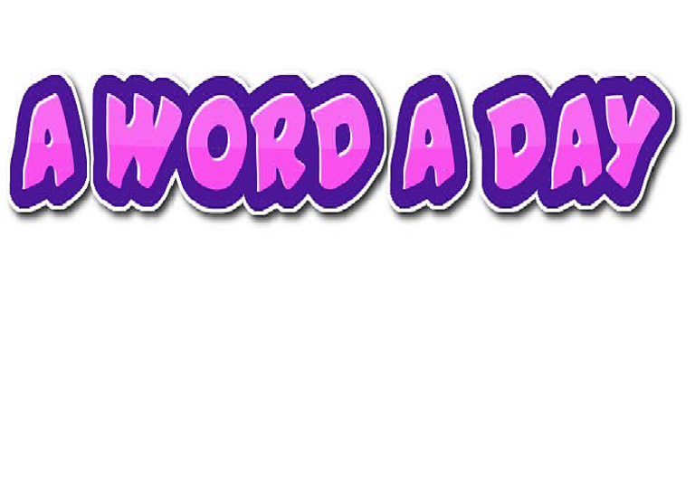 A Word A Day | PDF