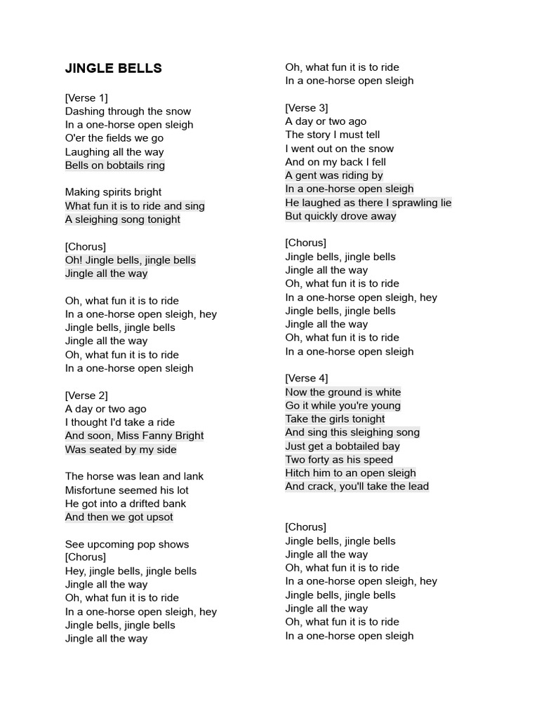 Jingle Bells | PDF