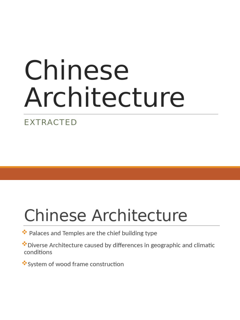 Overview of Chinese Architecture | PDF | Temple