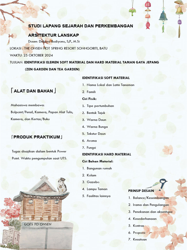 Studi Lapang Sejarah Dan Perkembangan Arsitektur-2024 | PDF