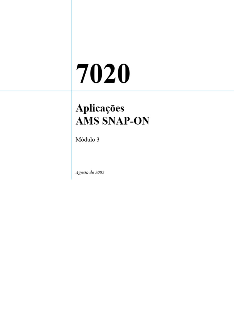 Aplicações do ValveLink AMS SNAP-ON | PDF | Janela (informática) | Rede ...