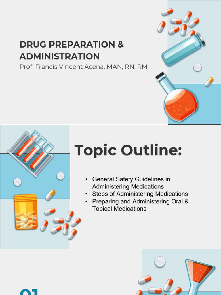 Preparing and Administering Oral and Topical 3 | PDF | Topical ...
