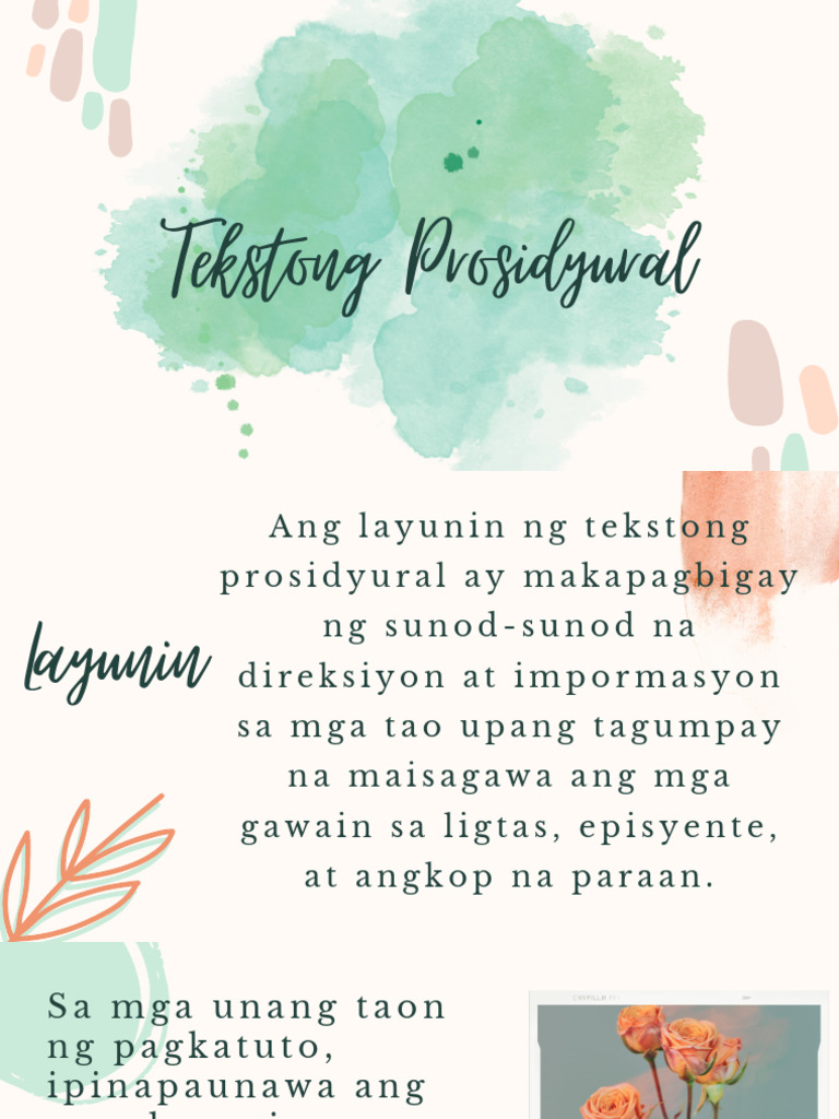 Tekstong Prosidyural | PDF