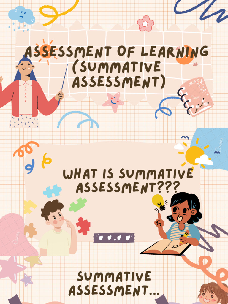 Understanding Summative Assessment Tools | PDF | Educational Assessment ...