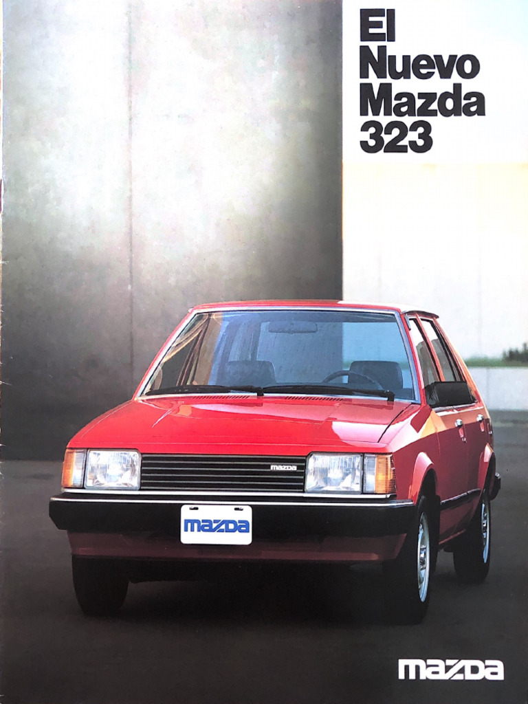 Mazda 323 1984 INT | PDF