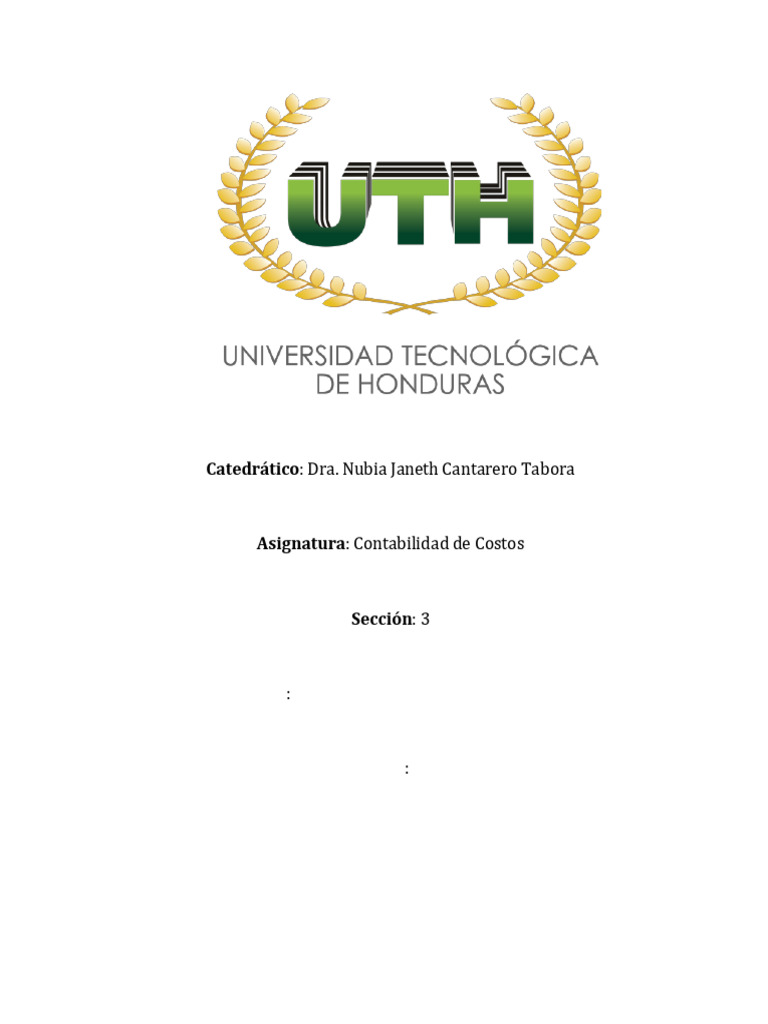 Tarea 2 Contabilidad de Costos | PDF