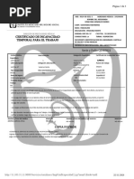 Formato Incapacidad Imss Editable Word | PDF