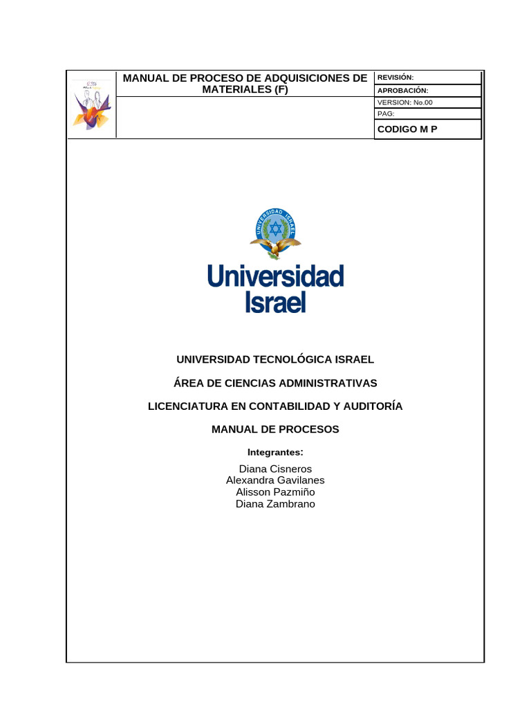 Manual de Procesos Final | PDF | Business | Textiles