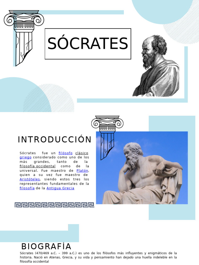 Sócrates: Vida y Filosofía del Maestro | PDF | Sócrates | Filosofía ...