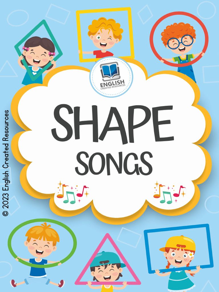 Shape Songs Copyright 2023 English Created Resources | PDF