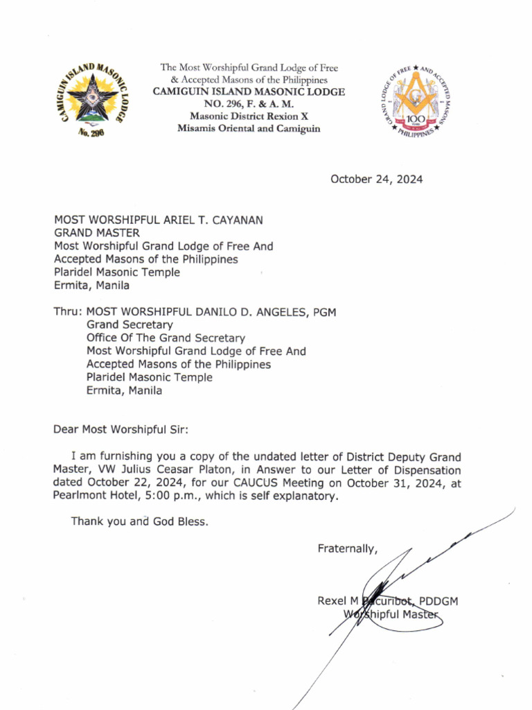 VW Julius Ceasar Platon Answer Letter of Dispensation | PDF