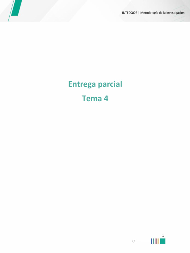 Tema 4 Entrega Parcial | PDF