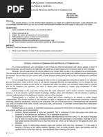 Purposive Communication Module | PDF | Communication | Nonverbal ...