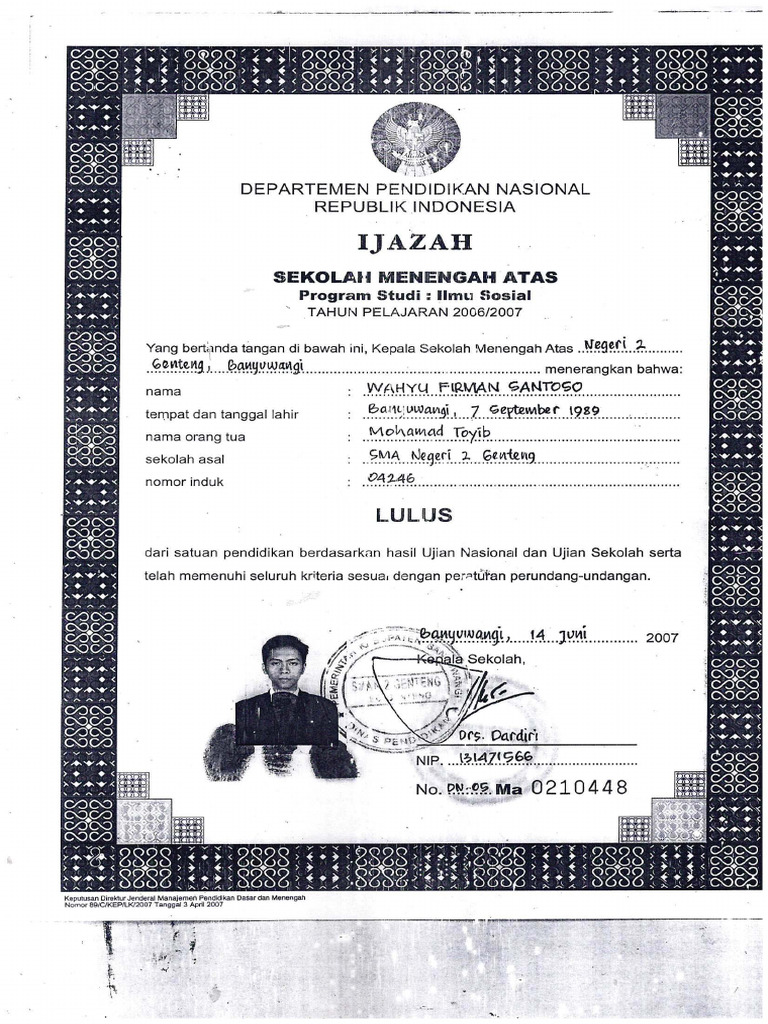 IJAZAH | PDF
