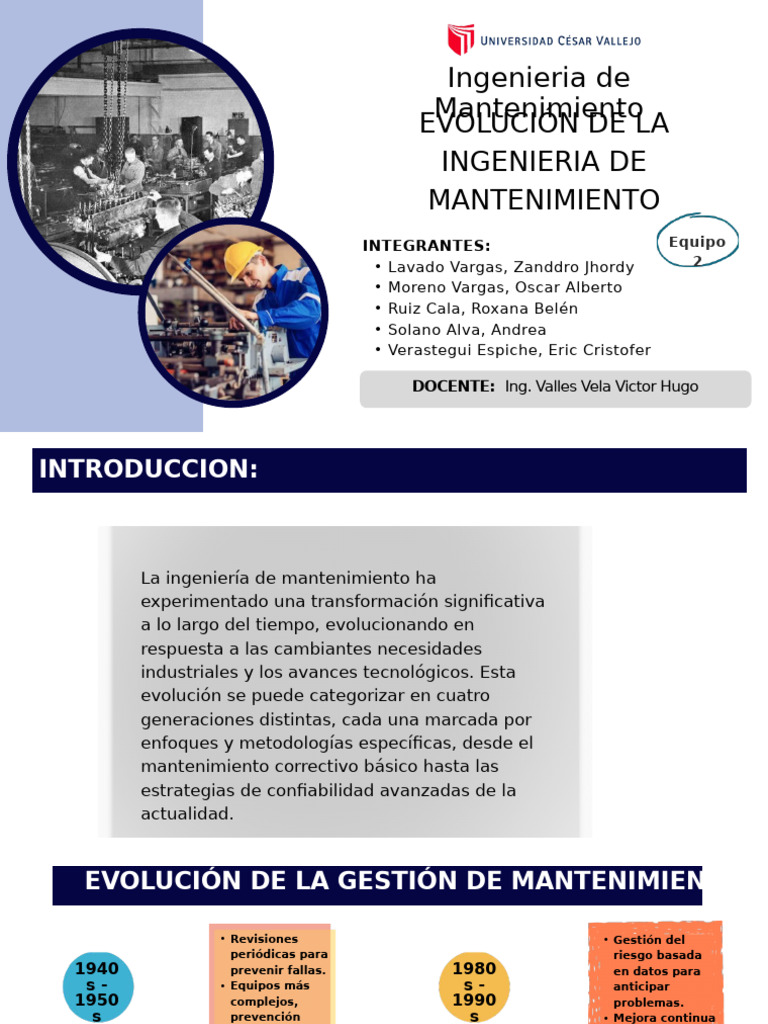 Desarrollo Del Mantenimiento Industrial | PDF | Ingeniería de confiabilidad