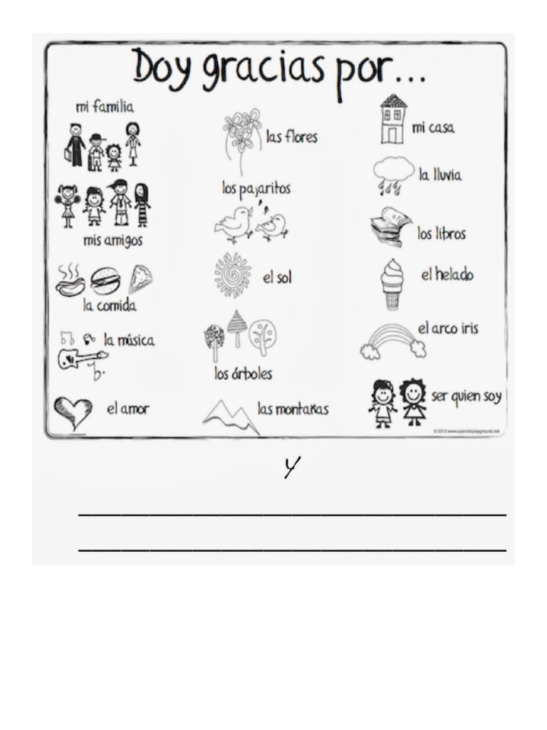 Ejercicio de La Gratitud | PDF