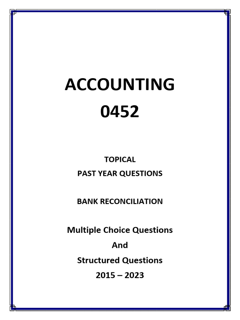 Bank Reconciliation | PDF | Banks | Credit Card